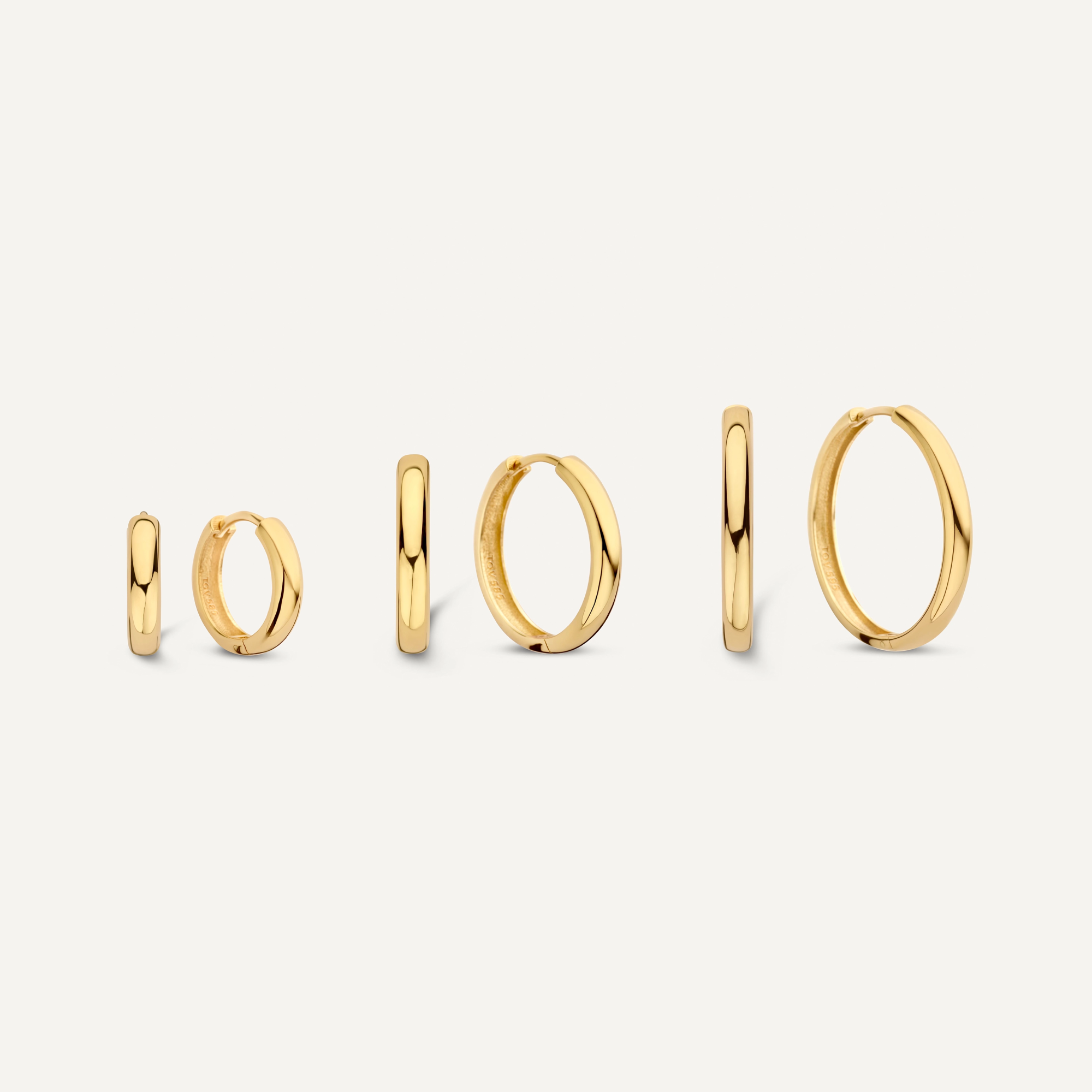 Bold Hoops Set | Spring Sale up to -60%