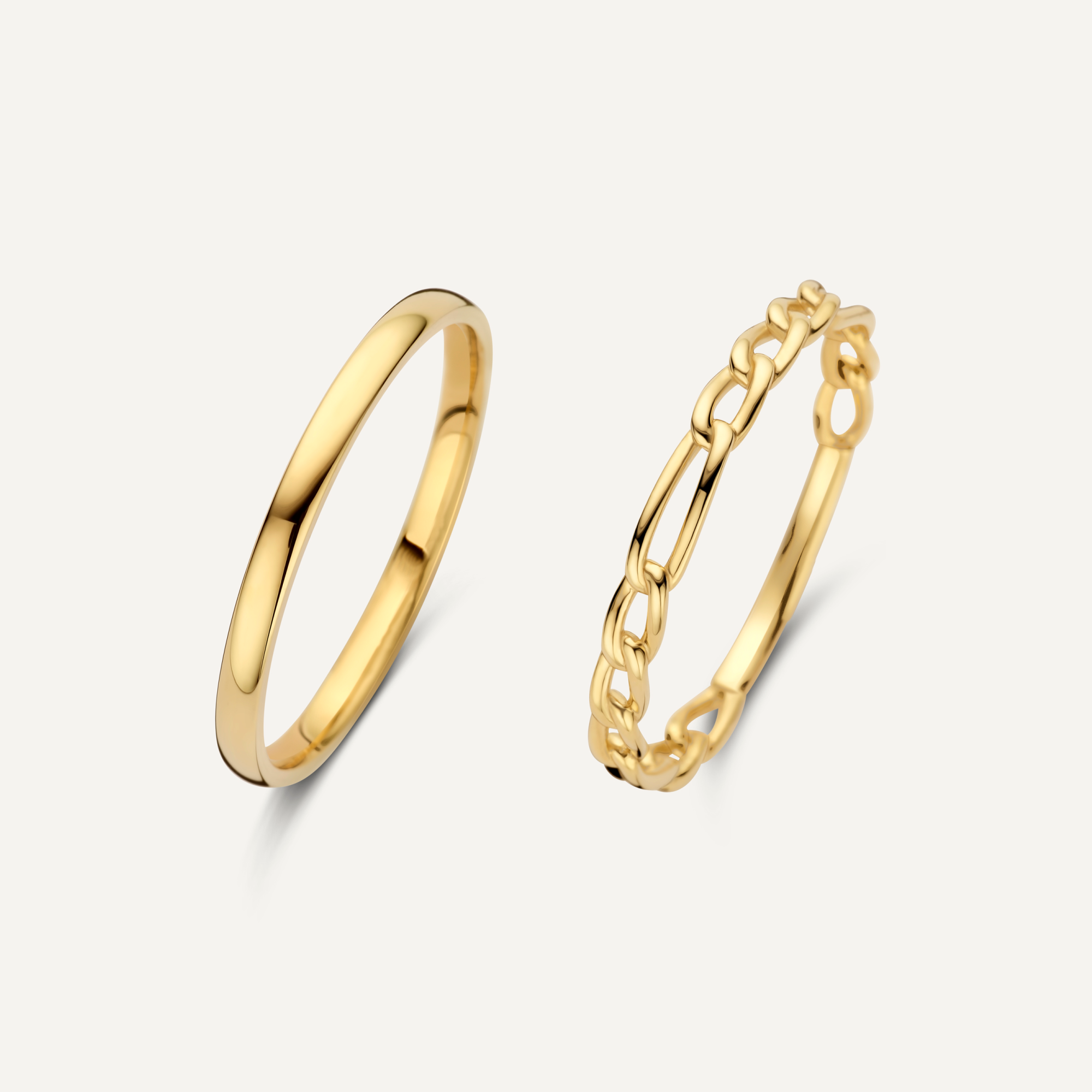 Figaro Stacker Rings Set | Spring Sale up to -50%