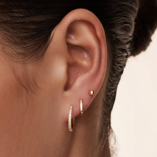 Gold Essential Hoops - TOV Essentials