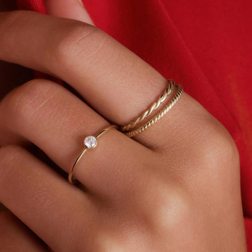 14 Karaat Gouden Ringen voor Dames - 20% Korting