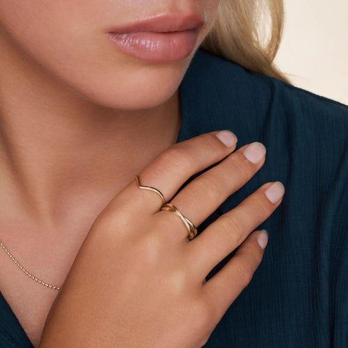 14K Gold Stacking Rings for Women | Sale -20%