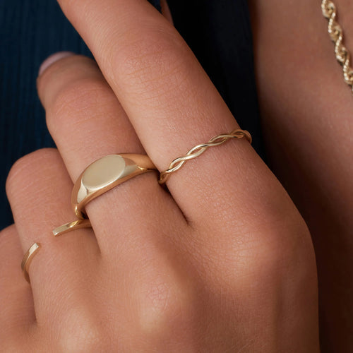 14K Gold Stacking Rings for Women | Sale -20%