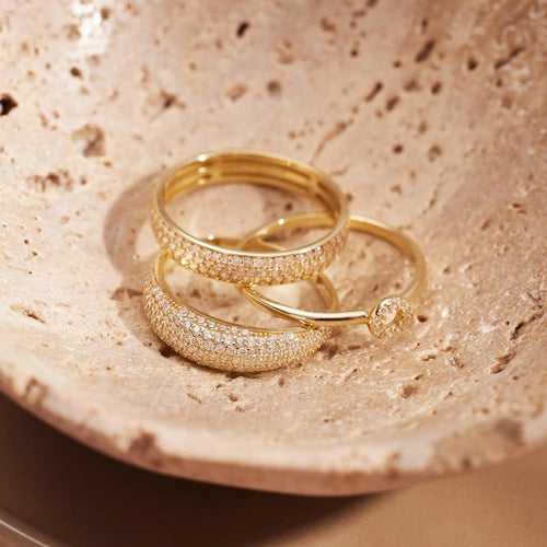 14 Karat Solid Gold Rings for Women