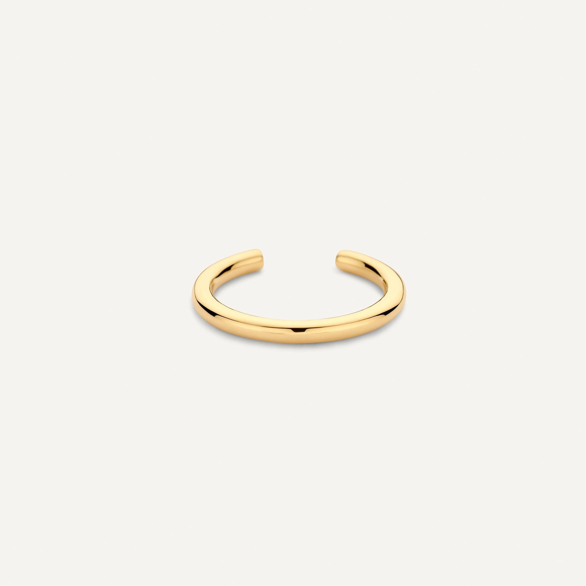 Gold Essential Ear Cuff of 14 Karat Gold for Women | Spring Sale up to -60%