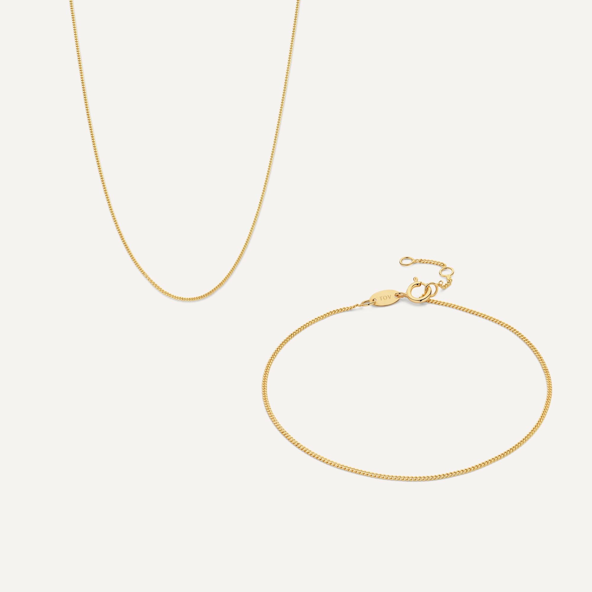 Baby Curb Chain Set | Spring Sale up to -50%