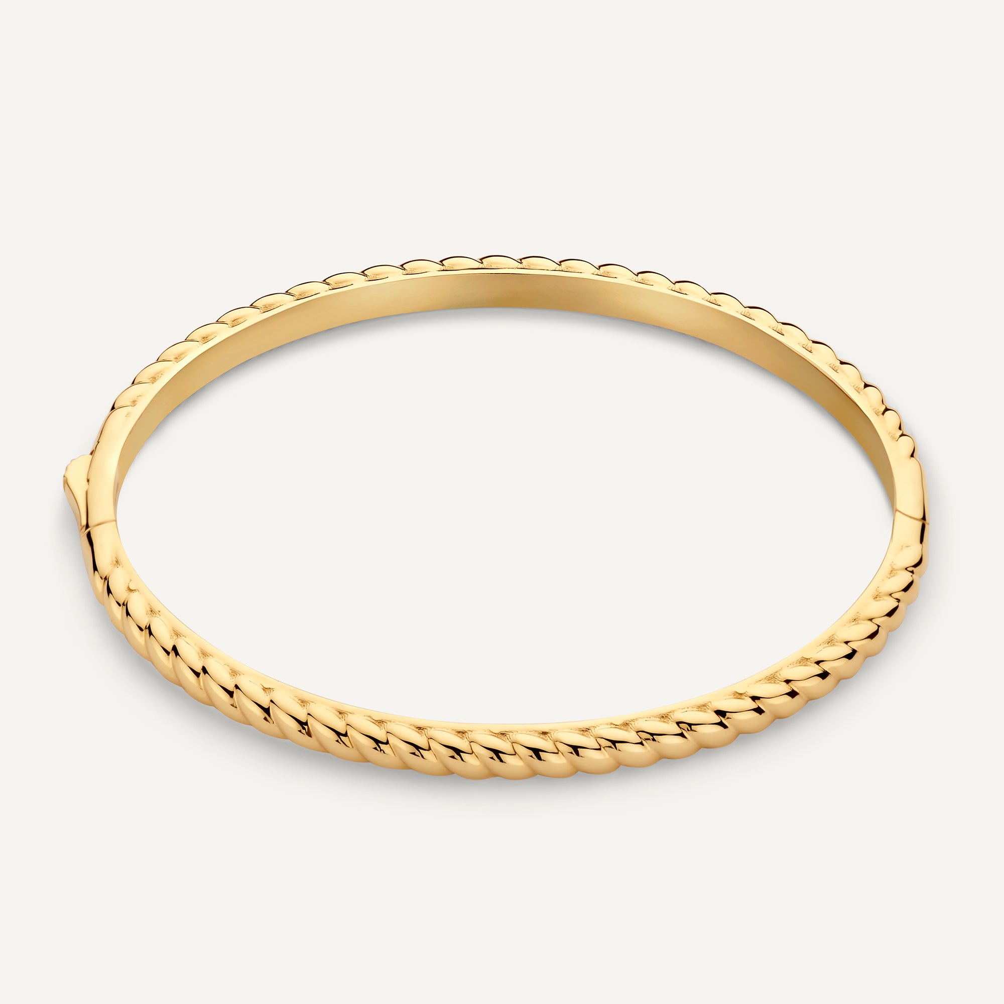 14k gold twisted bangle bracelet store