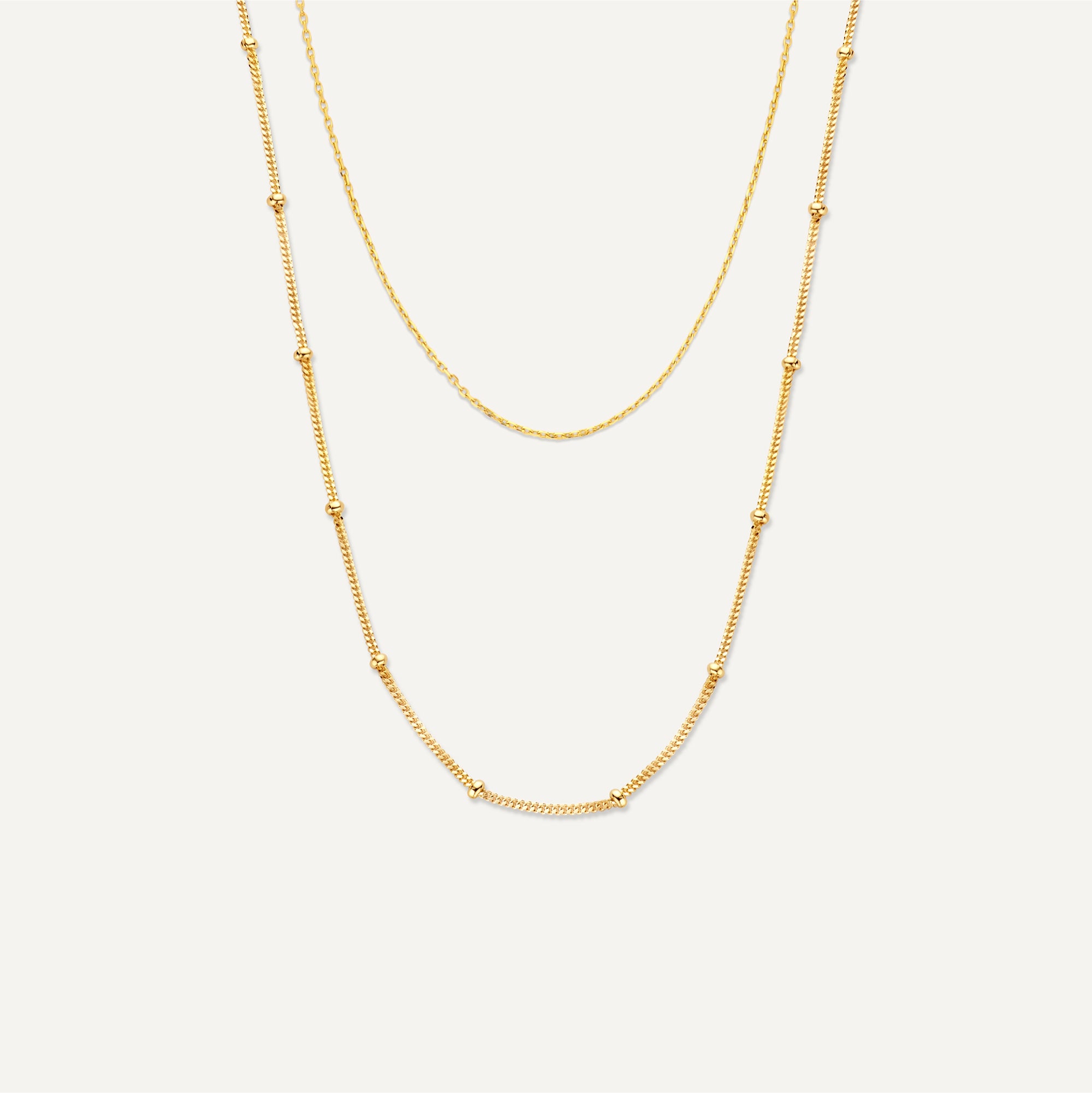 Stationed Spheres Essential Necklaces Set